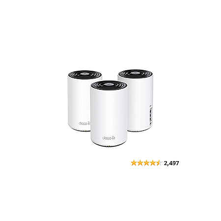 TP-Link Deco AXE5400 Tri-Band WiFi 6E Mesh System(Deco XE75) - Covers ...