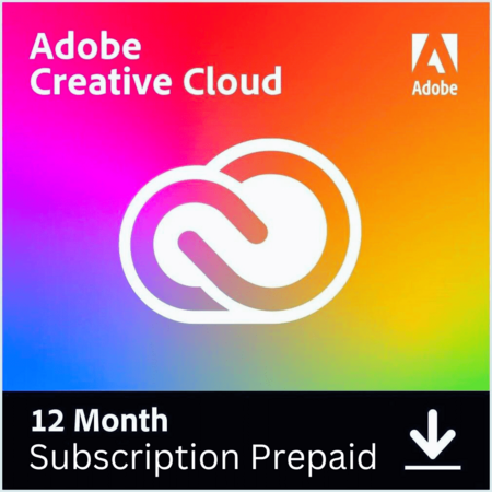 Adobe Creative Cloud - ALL APPS - 12-Month Prepaid $179 (Reg $659.88 ...