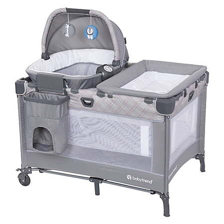 Baby Trend Nursery Den Playard with Dome Napper, Changing Table ...