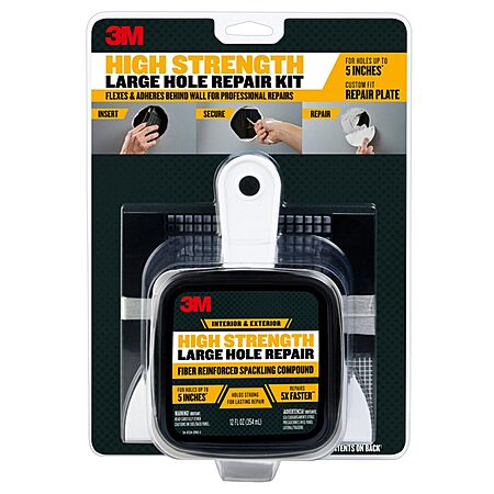 3M High Strength Large Hole Repair Kit $11.78 + Free Shipping w/ Prime ...