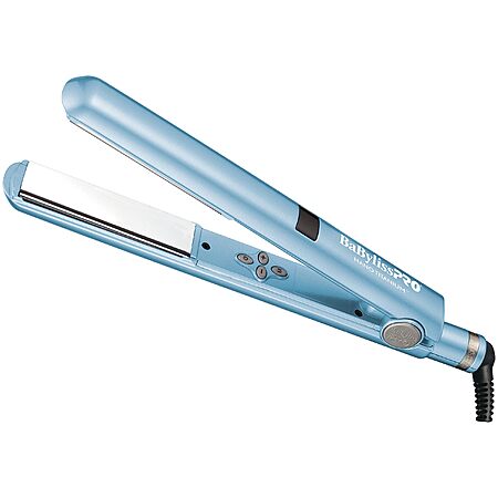 1" BaBylissPRO Nano Titanium Flat Iron Hair Straightener (Blue) $50 ...