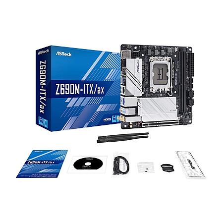ASRock Z690M-ITX/ax LGA 1700 Mini ITX Motherboard $140 - 2023-04-05