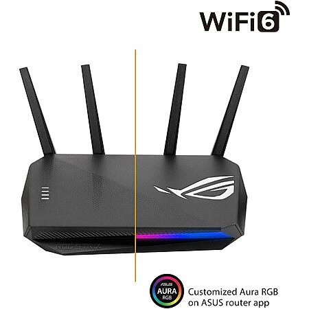 ASUS ROG Strix AX3000 WiFi 6 Gaming Router (GS-AX3000) $110 - 2024-12-23