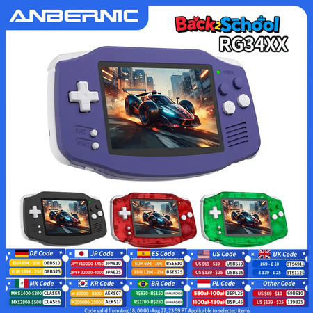 Select Customers: Anbernic Retro Gaming Handhelds: RG35XX Pro $35.70 ...
