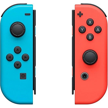 (Open Box) Nintendo Switch Joy-Con (L/R) Neon Red/Neon Blue Wireless ...