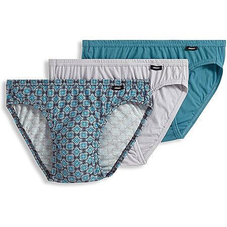 Jockey Men's Underwear Elance Bikini - 3 Pack @ Amazon $10.99