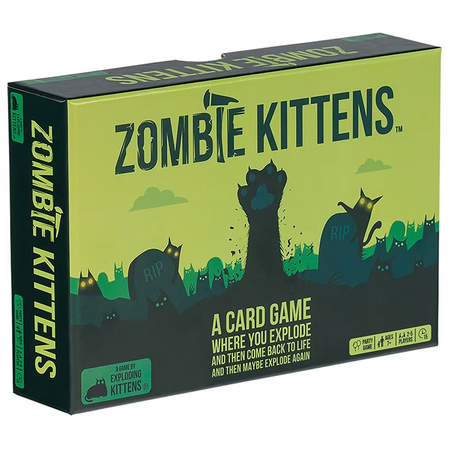 Zombie Kittens Card Game by Exploding Kittens - $14.09 + tax ...