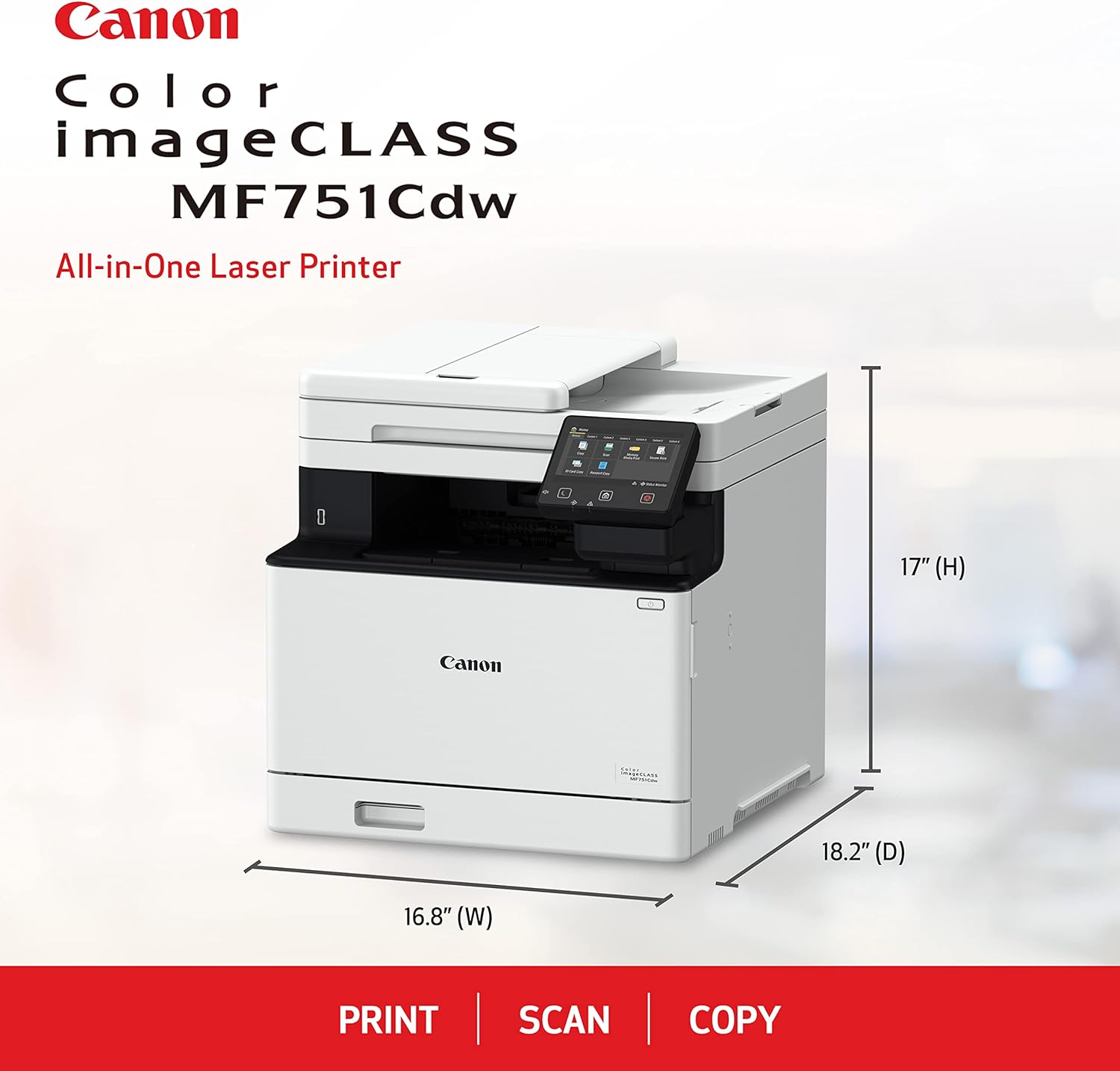 Limited-time deal: Canon Color imageCLASS MF751Cdw - Multifunction ...