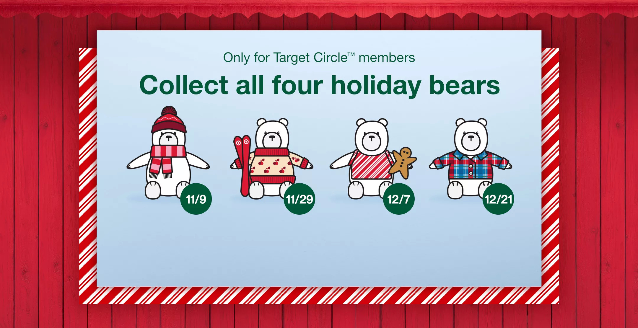 Participating Target Stores: Holiday In-Store Event: Target Bears ...