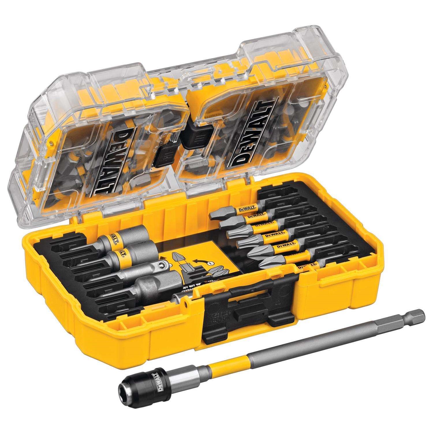 60-Piece DeWalt Maxfit Screwdriver Steel Bit Set (DWAMF60) $20 + Free ...