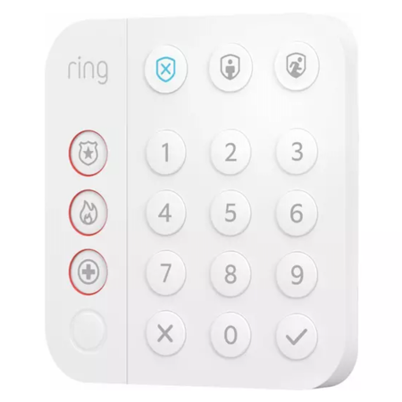 Ring Alarm Keypad with Adapter #4AK1SZ-0EN (2nd Gen) $24.99 - 2024-01-05