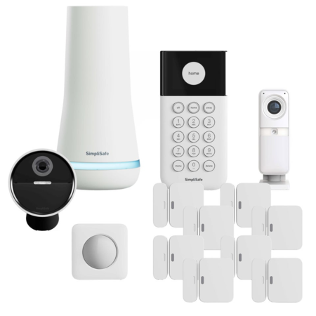 SimpliSafe Home Security Kit, 13-piece - $199.99 - 2024-07-01