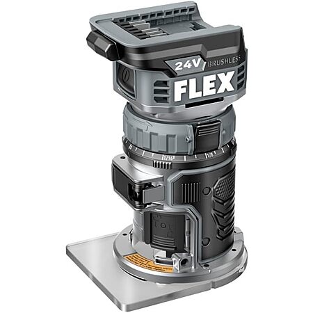 35% Off - FLEX 24V Brushless Cordless 1.5 HP Trim Router Tool, Battery ...