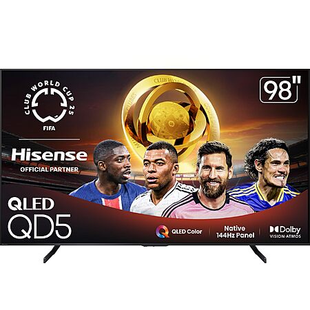 98" Hisense Class QD5 Series QLED 4K UHD Smart Google TV (2025) - 2025 ...