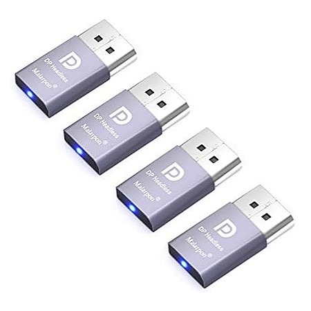 4-Pack Malarpon DisplayPort Headless Ghost Display Emulators - 2025-09-17