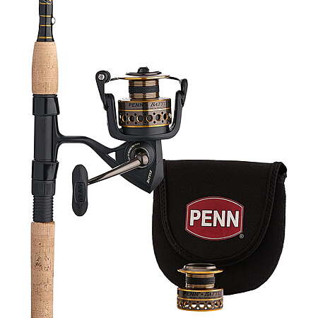 7' PENN Battle Medium Spinning Combo Fishing Kit w/ 4000 Size Reel ...