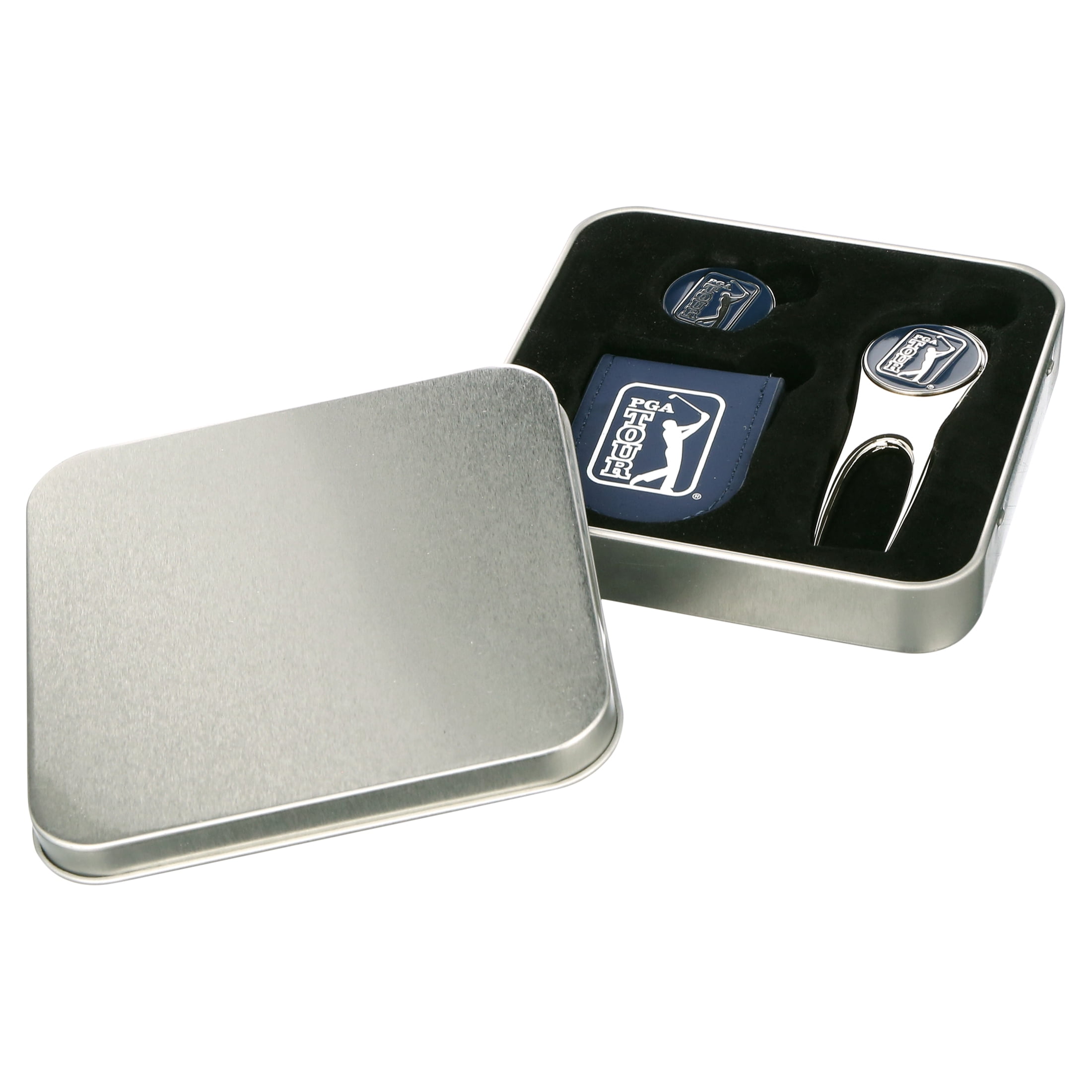 PGA Tour Golf Magnetic Closure Pocket Clip and Divot Tool w/ Ball ...