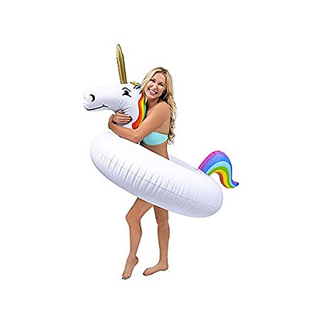 Prime Exclusive: GoFloats Unicorn Pool Float $9, Flamingo Pool Float ...