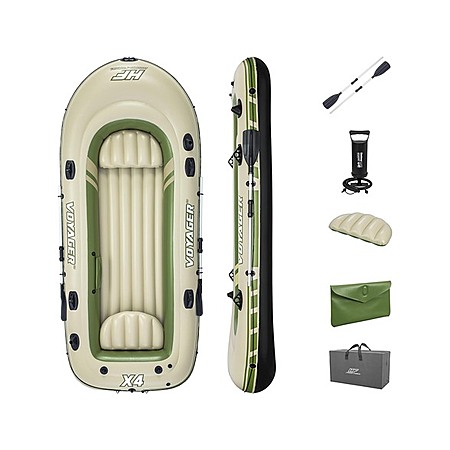 Bestway Hydro-Force: 4-Person Inflatable Raft Set $80, 2-Person Cove ...