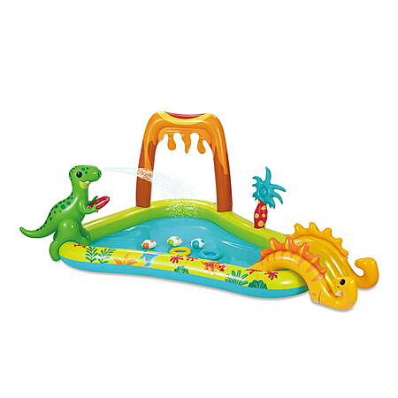 Play Day Inflatable Play Centers: 102" x 69" x 44" Dino Play Center ...