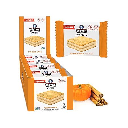 32-Count Rip Van Wafer Cookies (Vanilla, Pumpkin Spice) $20, 56-Count ...