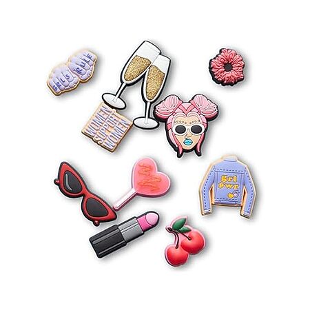 Crocs Jibbitz Shoe Charms Sets: 10-Pack Girl Power $7.59 + Free ...
