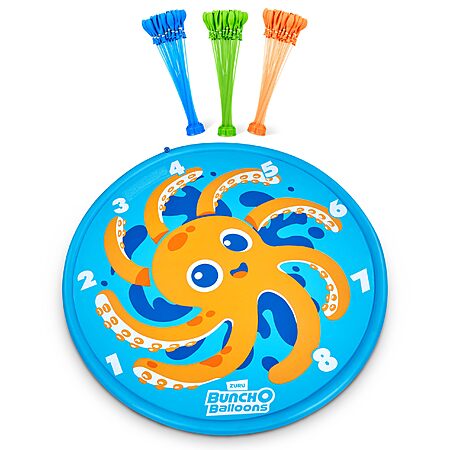 5.5' Zuru Original Bunch O Balloons Octopus Splash Pad w/ 100+ Self ...