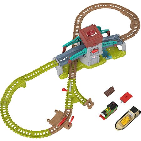Thomas & Friends Kids' Toy Train Bridge Track Set w/ Sounds (Talking ...