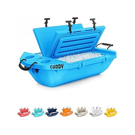 40-Qt Cuddy Floating Cooler and Dry Storage Vessel (Glacier Blue) $169. ...