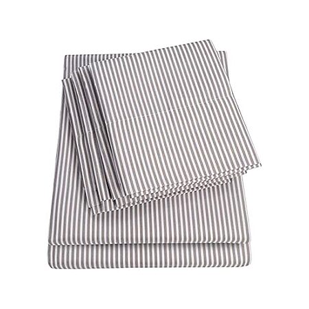 Modern Threads Silky Soft Microfiber Wrinkle Free Sheets (Pink, CA King ...
