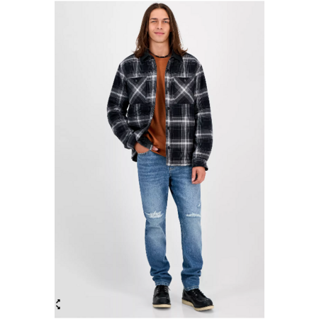 Sun + Stone Men's Flannel Shirts and Flannel Shirt Jackets (Various) $9 ...
