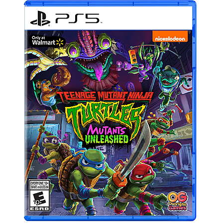 Teenage Mutant Ninja Turtles: Mutants Unleashed Walmart Edition ...