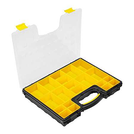 Harbor Freight: STOREHOUSE 20-Bin Medium Portable Parts Storage Case 13 ...