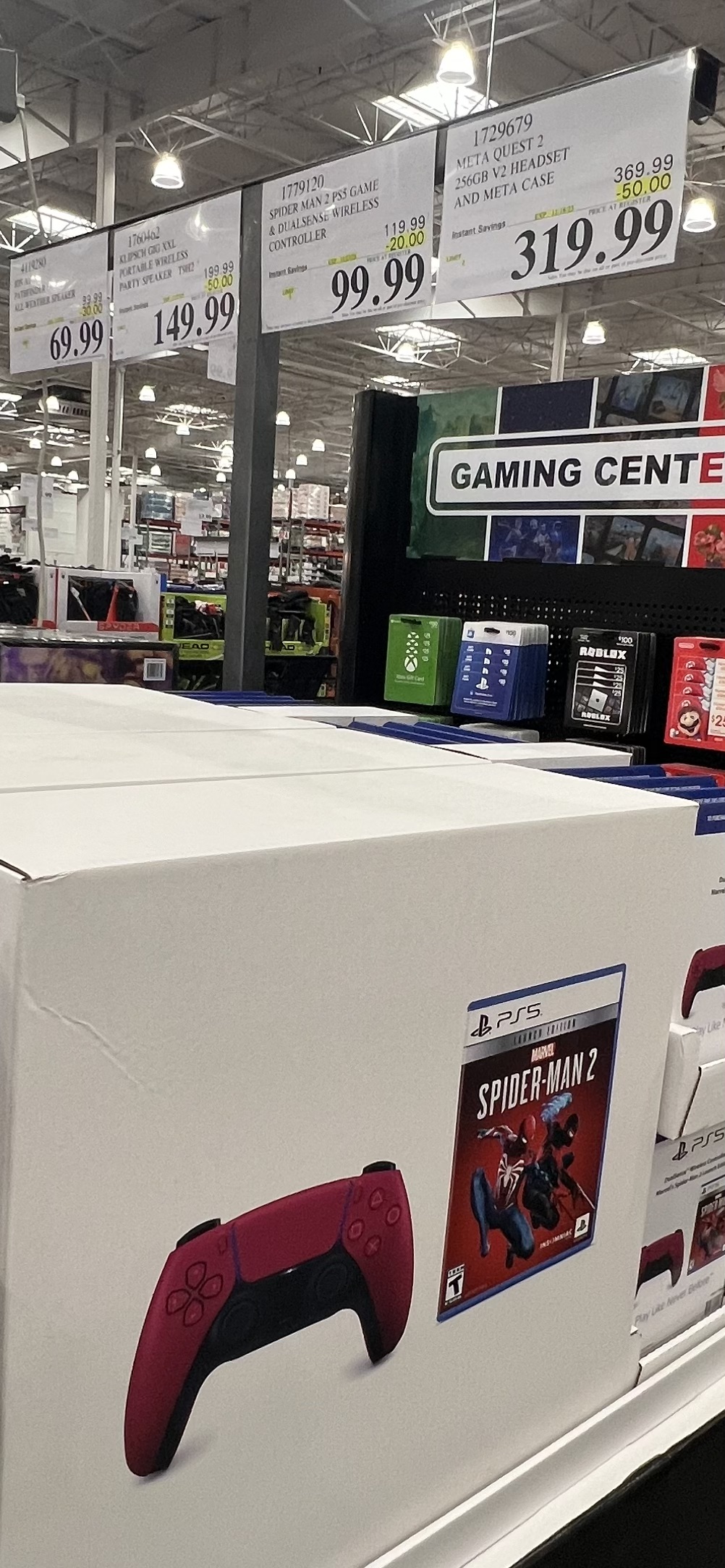 Costco- DualSense and Spiderman 2 Bundle $99.99