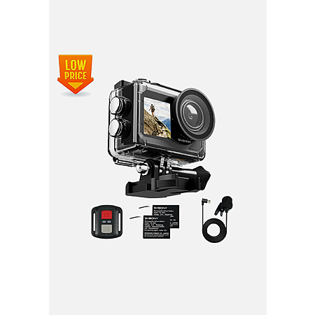 SVBONY SVGo2 Action Camera 4K/30fps IPX8 Waterproof for Sport Diving ...