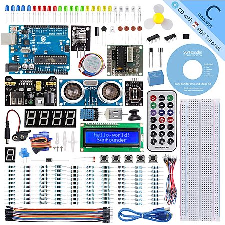 SunFounder Uno R3 Project Complete Starter kit Compatible with Arduino ...