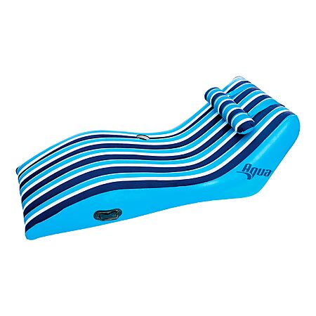 Aqua Ultra-Comfort Floating Pool Chair & Lake Raft with Pillow – 1 ...