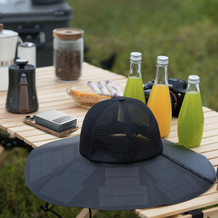 43% Off EcoFlow Solar Power Hat + RAPID Magnetic Power Bank 10000mAh at ...