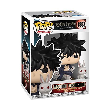 Funko Pop&Buddy JJK - Megumi - (Rabbit) - Jujutsu Kaisen - Collectable ...
