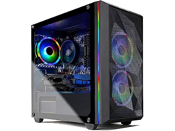 Skytech Chronos Mini Desktop: Ryzen 3 3100, 16GB RAM, 500GB SSD, GTX ...