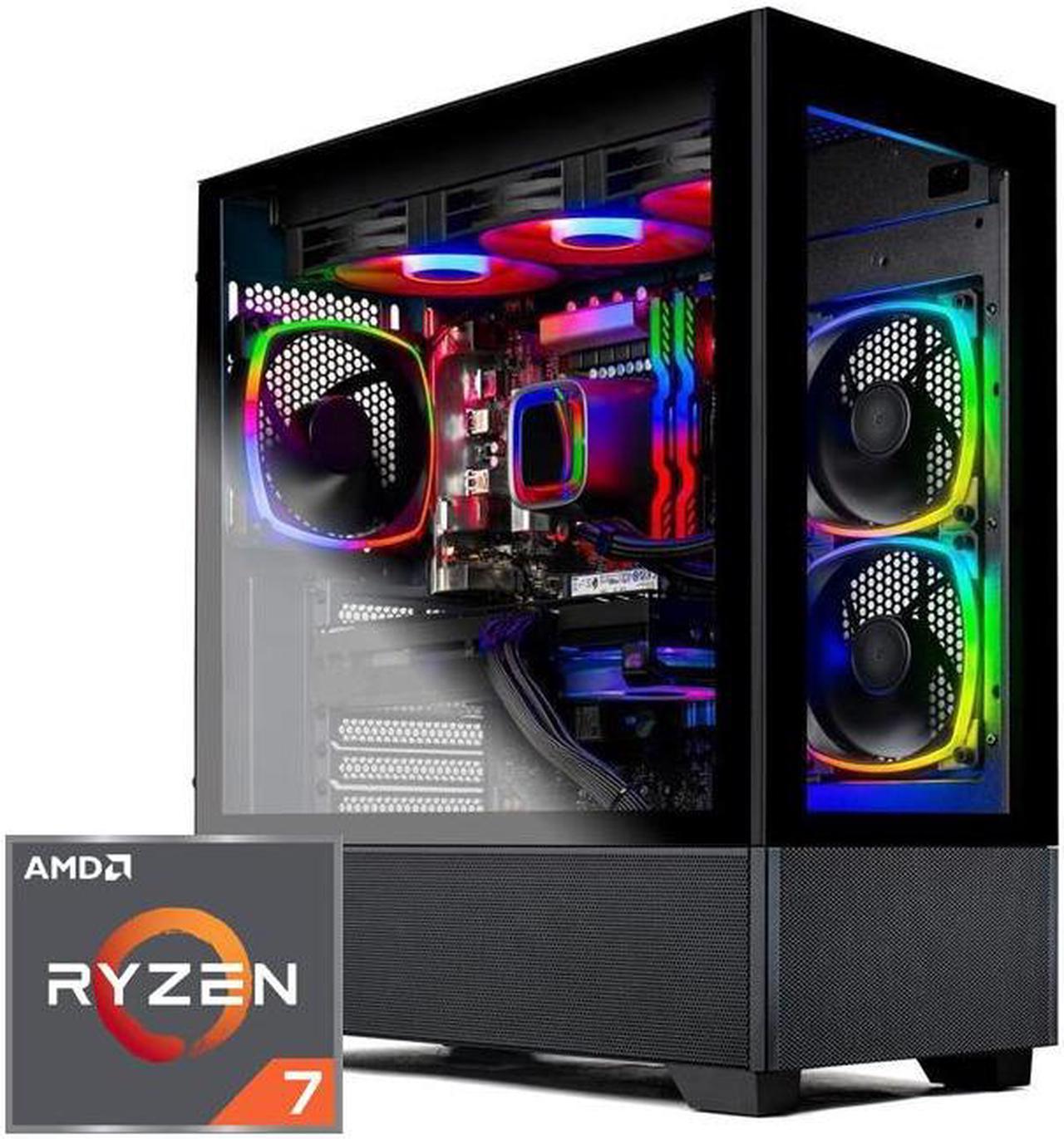 SkyTech Azure Gaming PC: Ryzen 7 7700X, RX 7800XT, 32GB DDR5, 1TB SSD ...