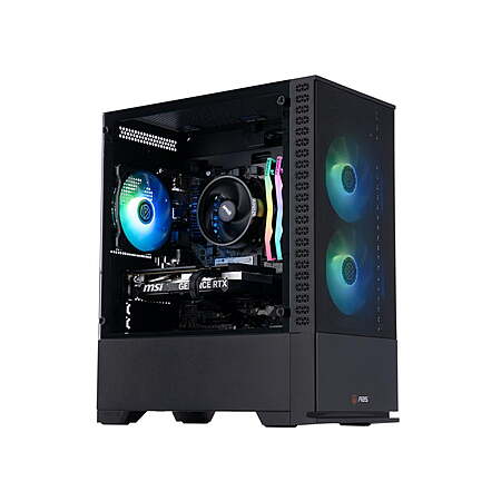 ABS Cyclone Ruby Gaming PC: Ryzen 5 7600, RTX 4060, 32GB DDR5, 1TB SSD ...