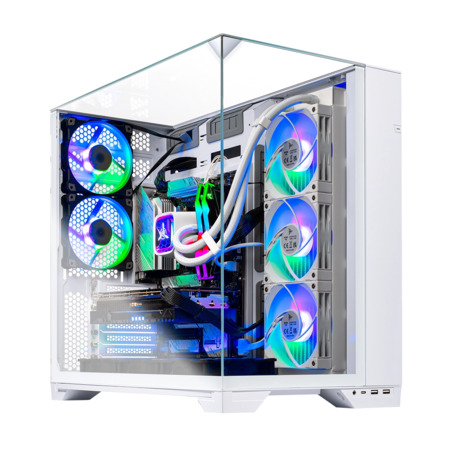 Skytech O11 Vision Gaming Desktop: Ryzen 7 7800X3D, 9070 XT, 32GB DDR5 ...