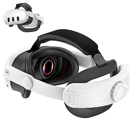 VZNEK Comfort Head Strap for Meta Quest 3,Elite Strap Replacement with Enhanced Comfort Support ...
