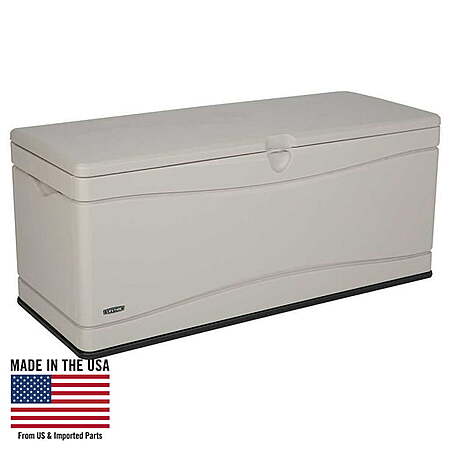 Lifetime 130-Gallon Outdoor Storage Box (Tan) $97.00 - 2023-07-09