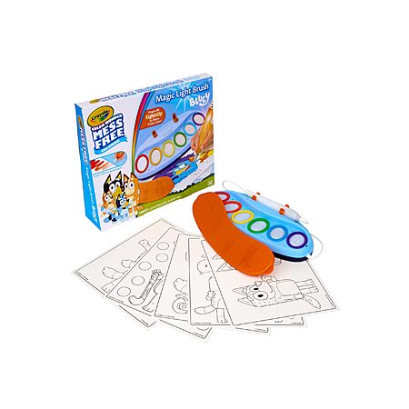 Crayola Bluey Color Wonder Magic Light Brush, Mess Free Painting ...