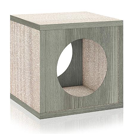 Way Basics Cat Scratching Post House Cube Scratcher (Tool-Free Assembly ...