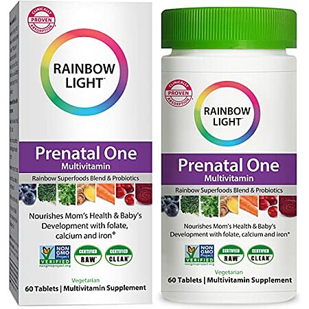 Rainbow Light Prenatal One Multivitamin Tablets, 60 Count $5.99 - 2022 ...