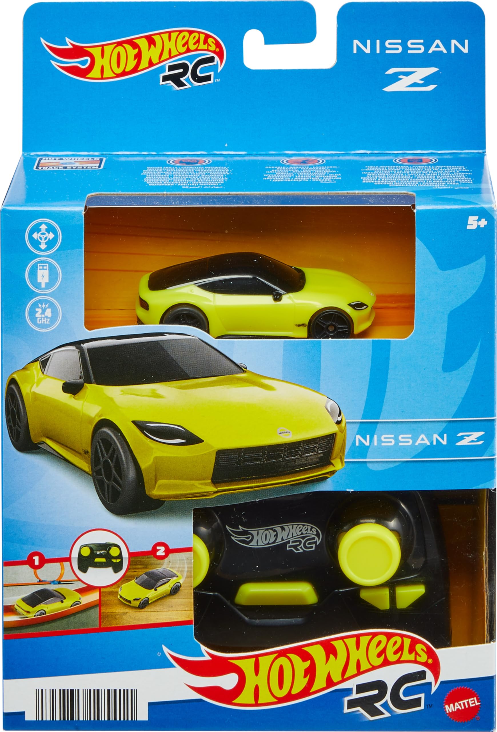 Hot Wheels RC Toy Car Remote-Control Nissan Z 1:64 Scale $12 + Free ...