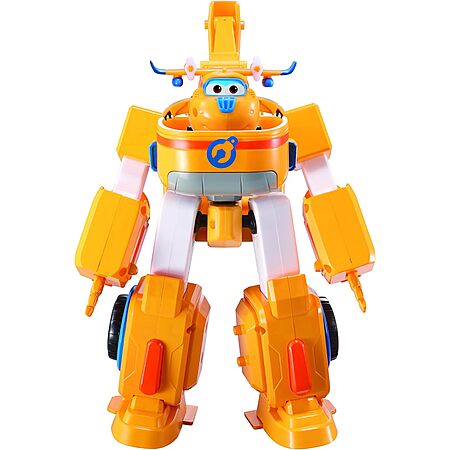 7'' Super Wings: Donnie's Dozer Playset w/ 2" Transform-a-Bot Donnie ...